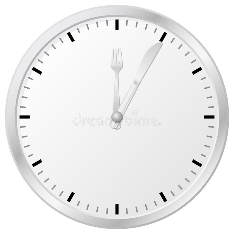 Meal time stock vector. Illustration of circle, lifestyle - 9194099