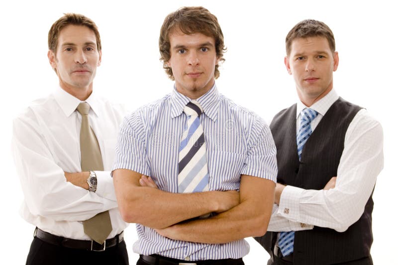 Stern Arm Crossed Mad People - we Mean Business Stock Illustration ...