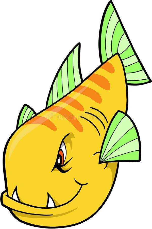 Mean Fish Stock Illustrations – 270 Mean Fish Stock Illustrations ...