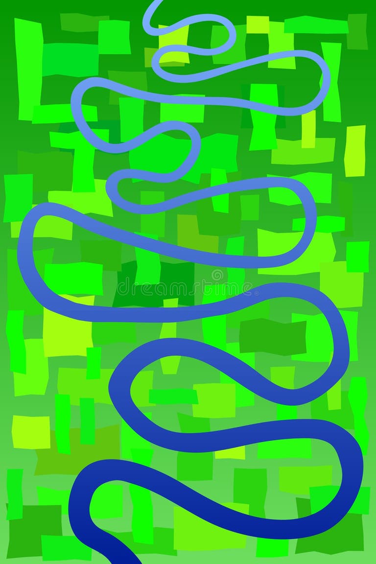 Meandering River Spiral Stock Illustrations – 357 Meandering River ...