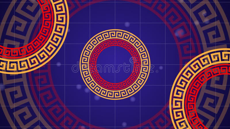 Meander Pattern, Greek Antique Pattern Bg Animation in 4K Stock Video ...