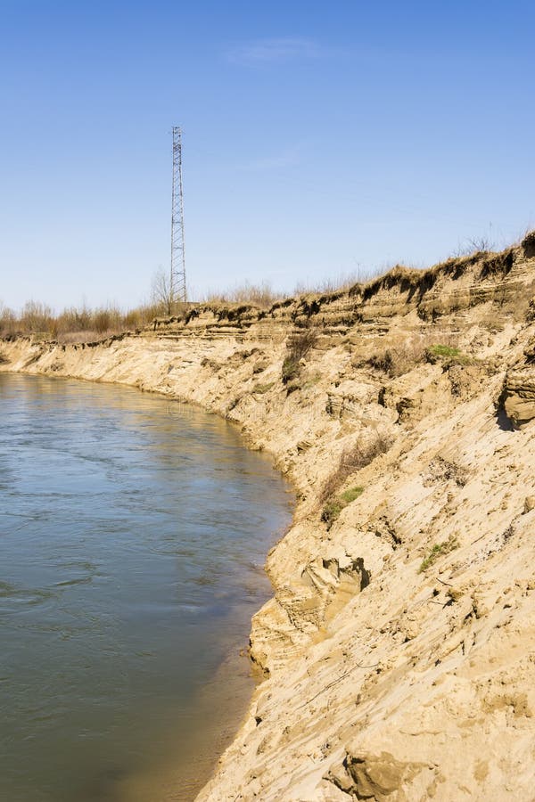 Meander stock photo. Image of water, current, coast, channel - 52558068