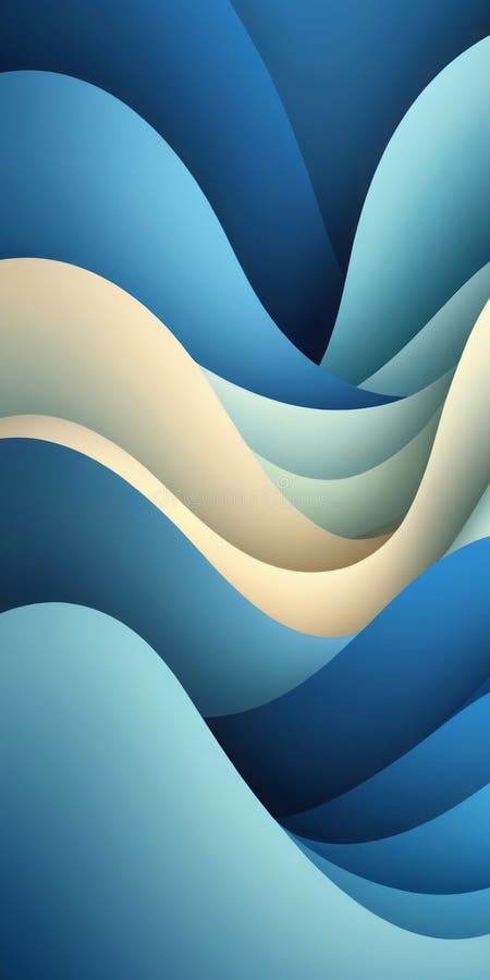 Meander Shapes in Blue and Ivory Stock Photo - Image of ivory, concept ...