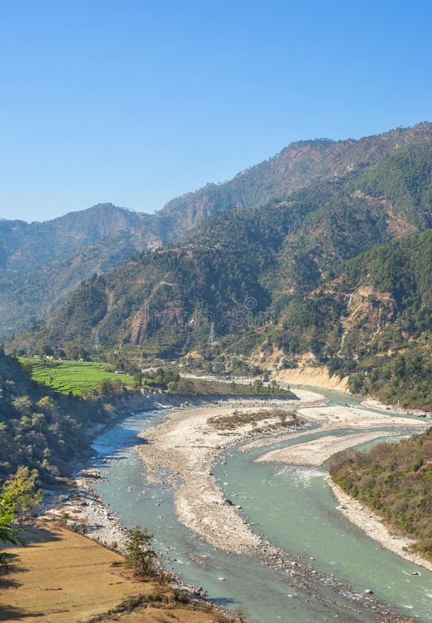 Meandering river stock image. Image of flow, green, meander - 39436103