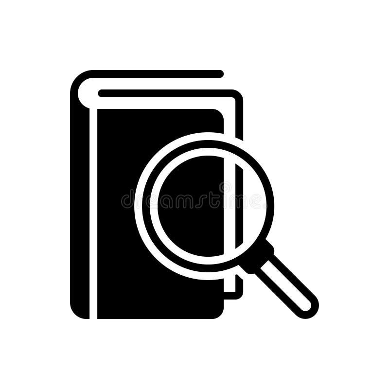 Mix Icon for Definition, Book and Catalog Stock Vector - Illustration ...