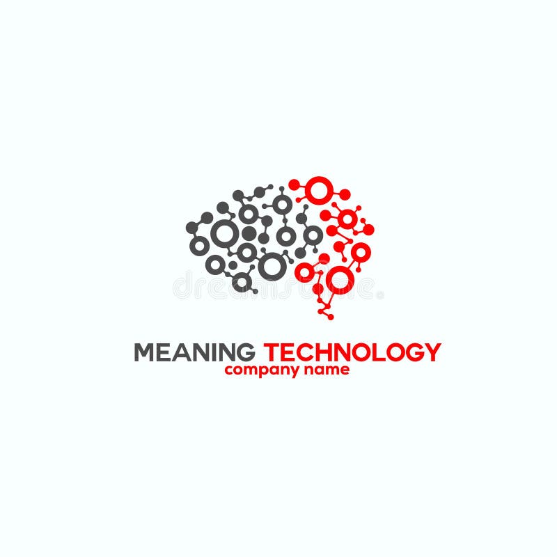 Meaning Technology Exclusive Logo Stock Vector - Illustration of ...