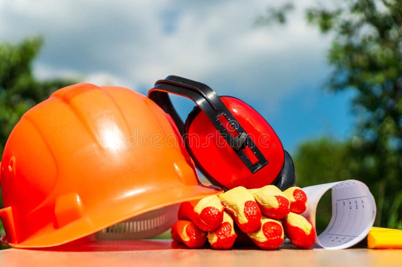 Means of Protection of the Builder are Folded after Work on the ...