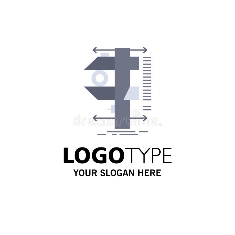 Measure, Caliper, Calipers, Physics, Measurement Flat Color Icon Vector ...