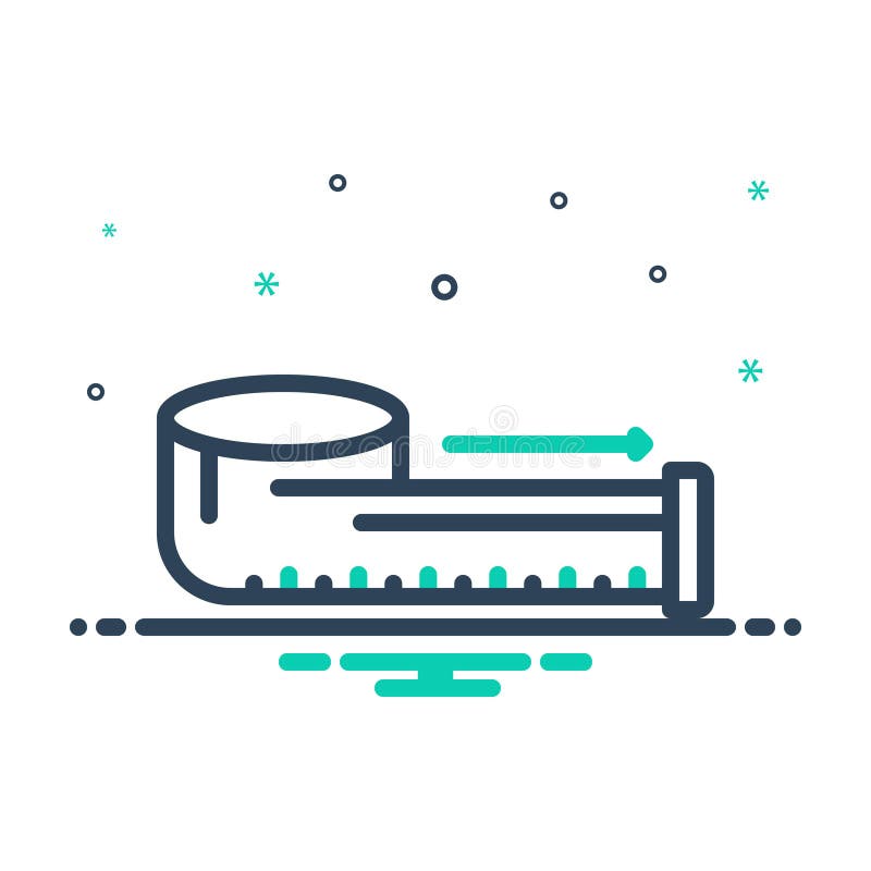 Mix Icon for Measure, Scale and Measurement Stock Vector - Illustration ...