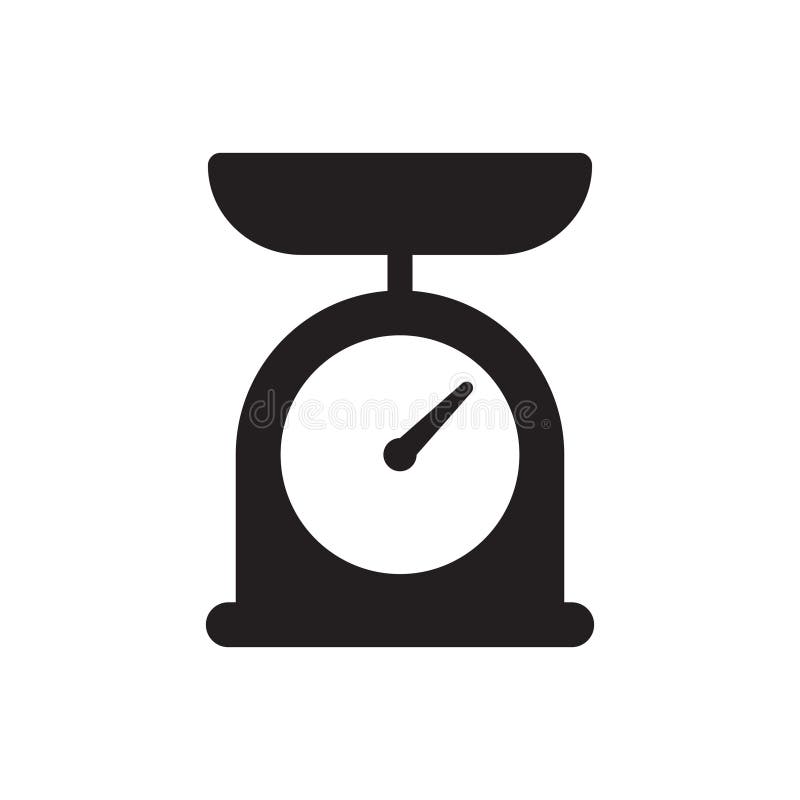 Measure Icon - Scales Icon stock vector. Illustration of device - 361596193