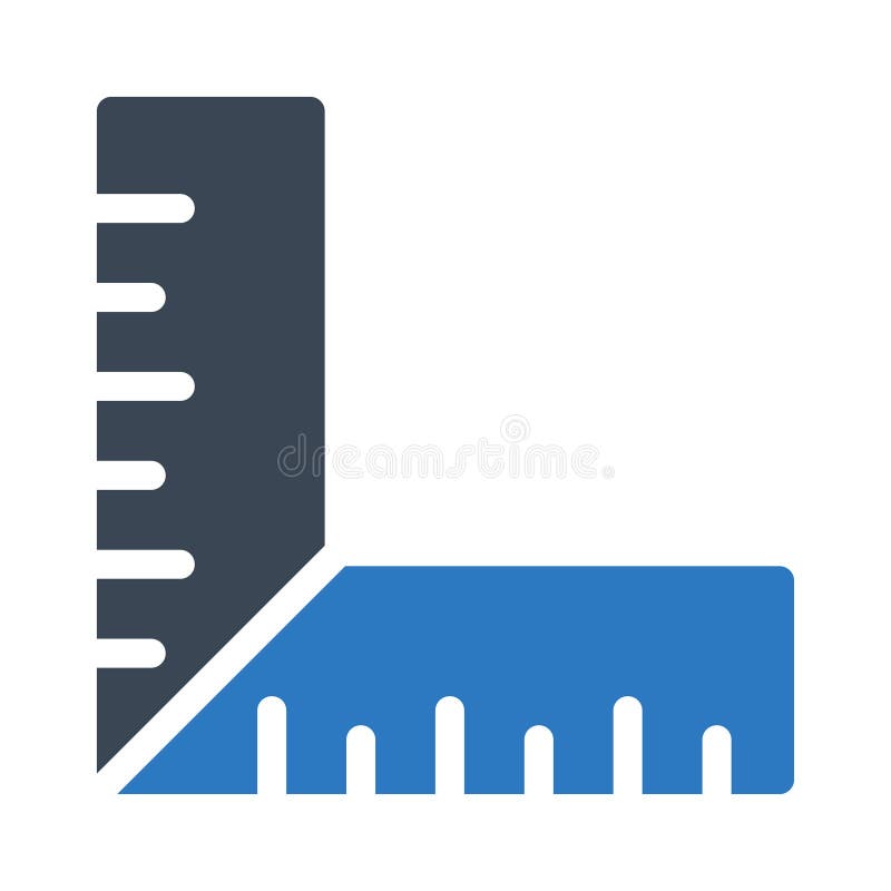 Measure Vector Glyph Color Icon Stock Illustration - Illustration of ...