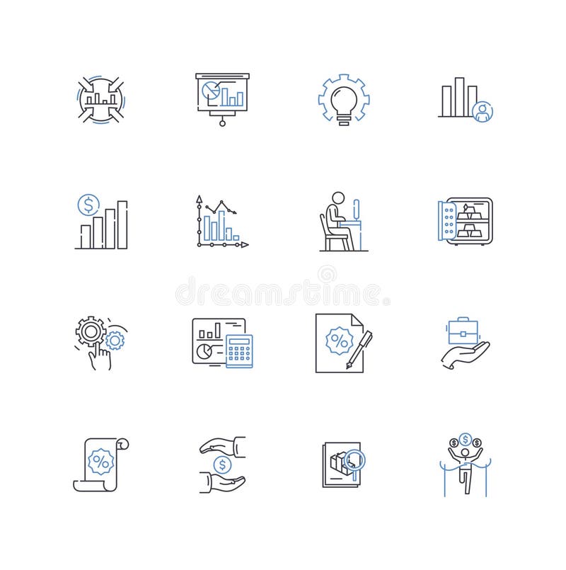 Measure Line Icons Collection. Dimension , Calculate , Quantify ...