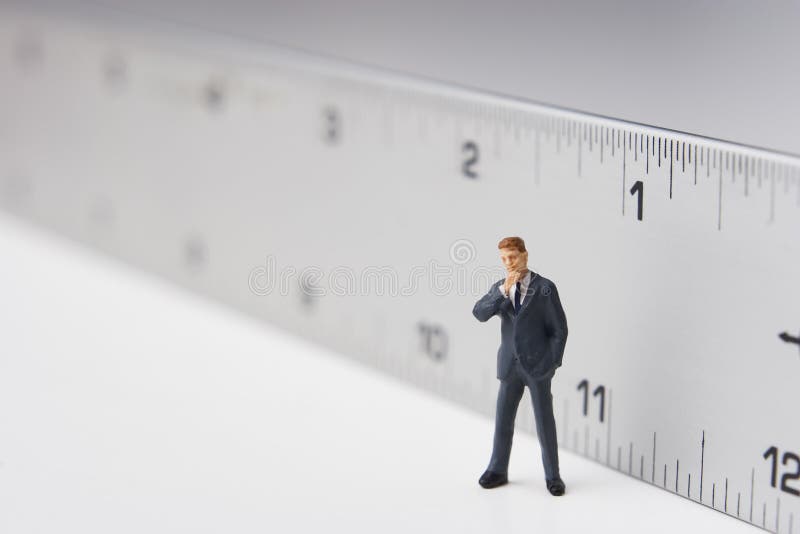 Measure of a man stock photo. Image of miniature, concept - 509862