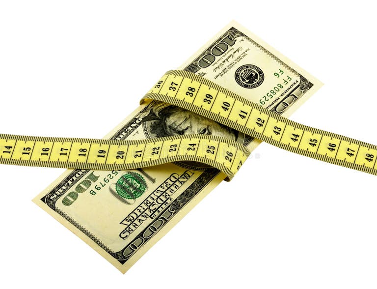 Measure Money_2 stock photo. Image of person, money, success - 10665998
