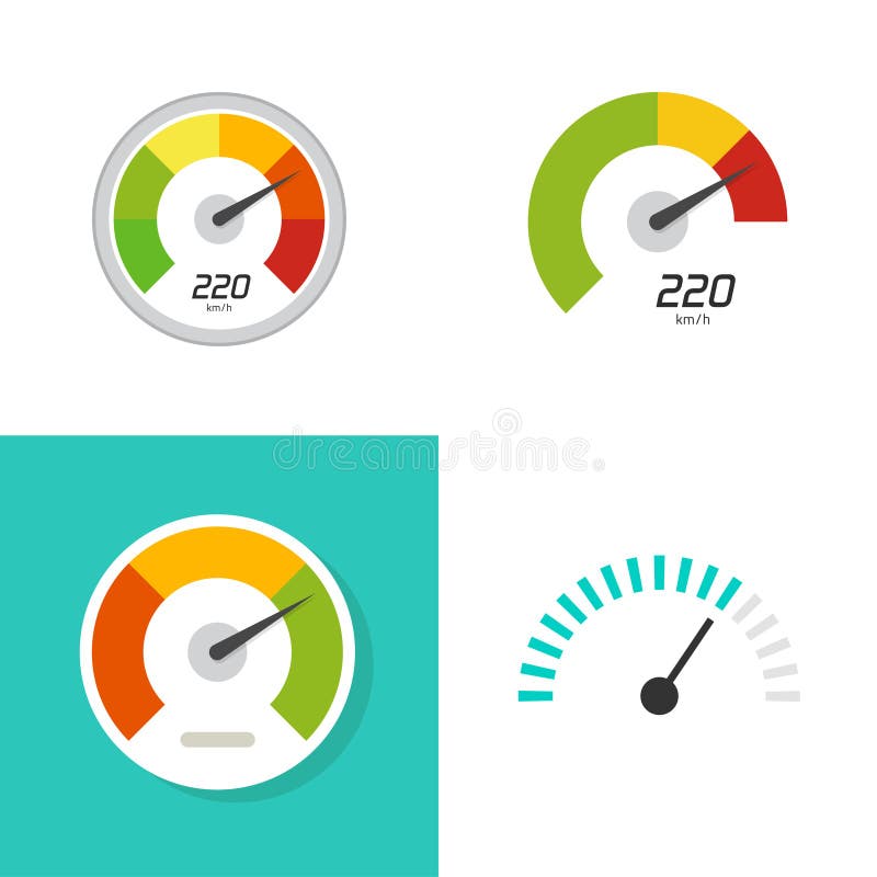 Performance Dial, Performance Speedometer or Efficiency Rating Stock ...