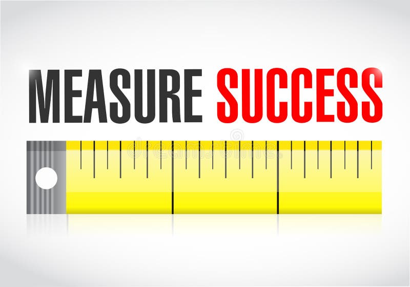 Success Beyond Measure - Team Lifting Ruler Stock Illustration ...