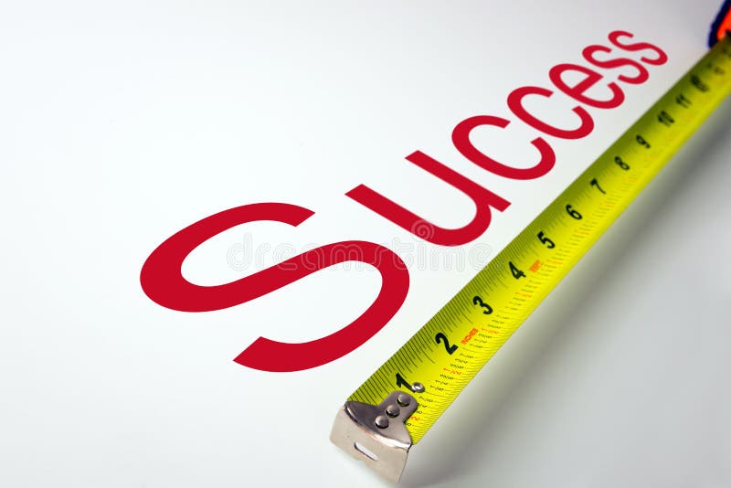 Measure success stock image. Image of tape, symbol, accomplishment ...
