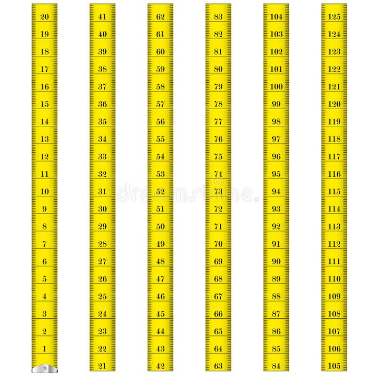 Yellow Tape Measure Tool Stock Illustrations – 2,383 Yellow Tape ...