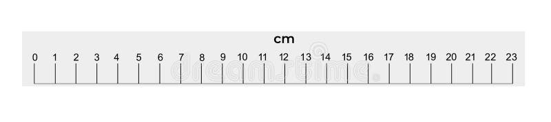 Measure Tape Ruler with Millimeters or Centimeters Stock Vector ...