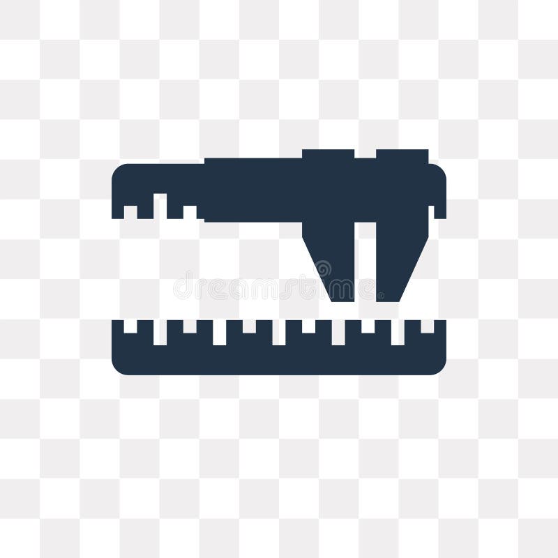 Measure Tape Vector Icon Isolated on Transparent Background, Lin Stock ...