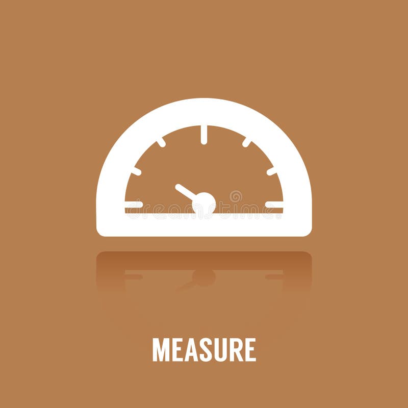 Measure. Vector Illustration Decorative Design Stock Vector ...
