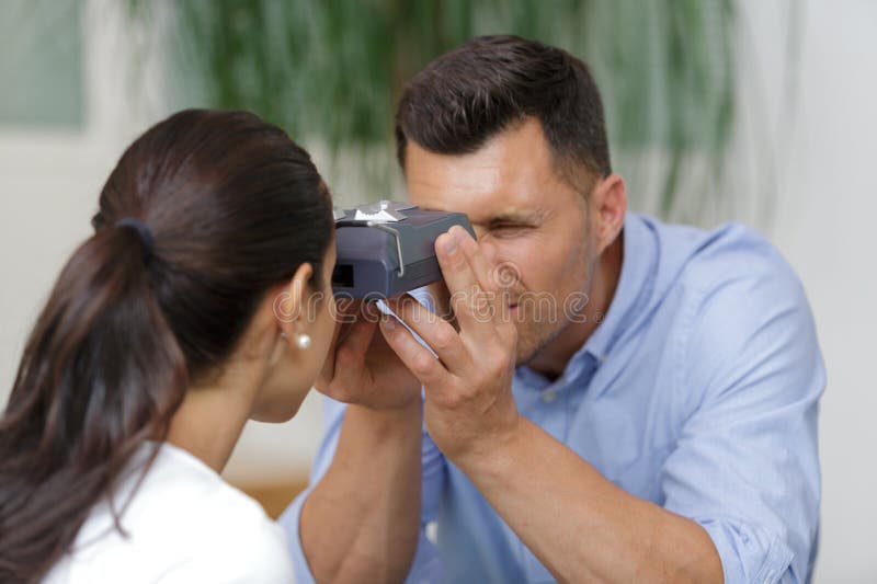 Measure visual strength stock image. Image of eyedoctor - 306627121