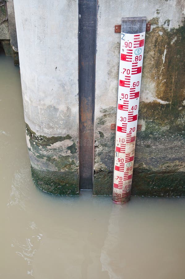 Measure the water level stock image. Image of lined, indicator - 26537959