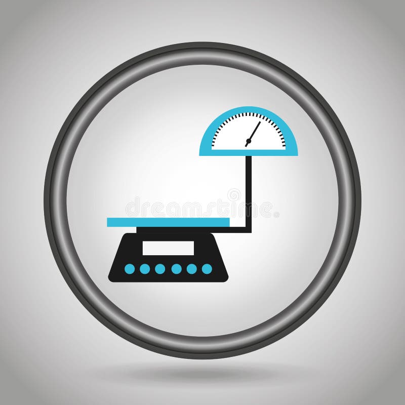 Measure weight design stock illustration. Illustration of abstract ...