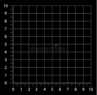 Measured Grid. Graph Plotting Grid Stock Vector - Illustration of ...
