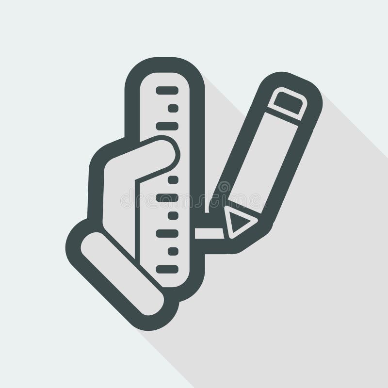 Measurement icon stock vector. Illustration of mark - 117821919