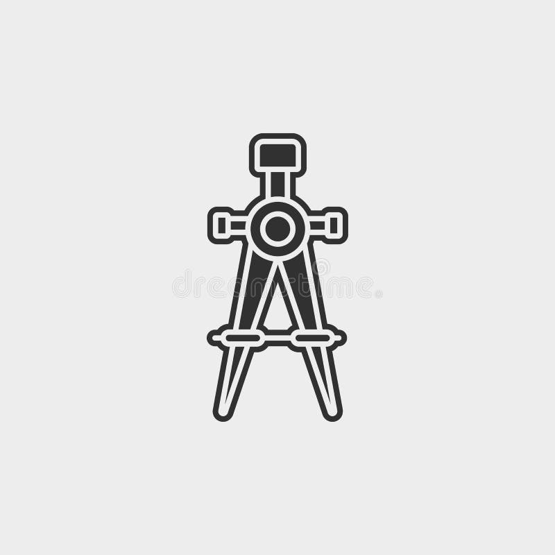 Measurement Precision ,building , Icon, Flat Illustration Isolated ...