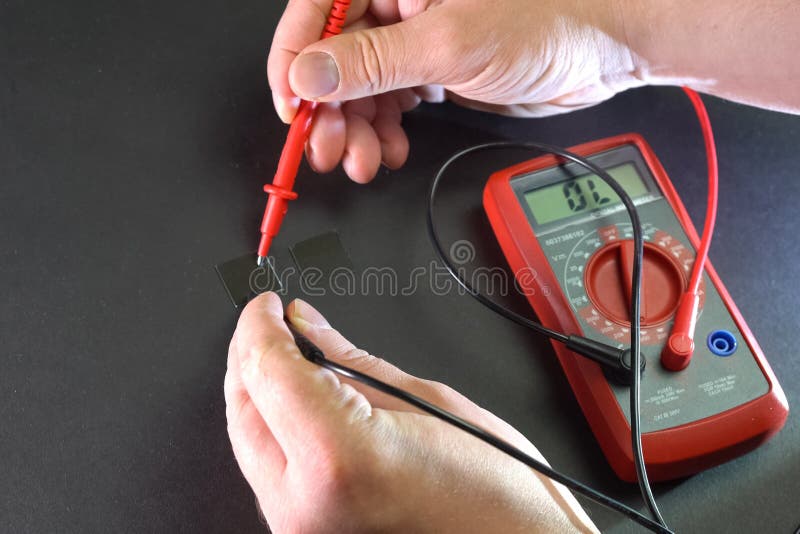 Measurement of Product Electrical Parameters Using Multimeter Stock ...
