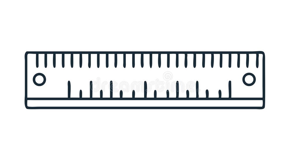 Measurement Ruler Tool Icon, for Precision and Design, Vector Design ...