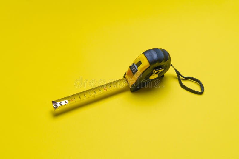 A Measurement Tape Isolated, Building Concept, Simple Metric Instrument ... A Measurement Tape Isolated, Building Concept, Simple Metric Instrument ...