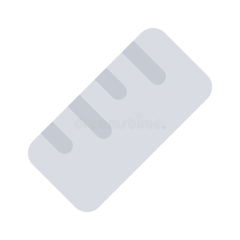 Measurement Tool, Icon of Ruler in Modern Style Stock Vector ...