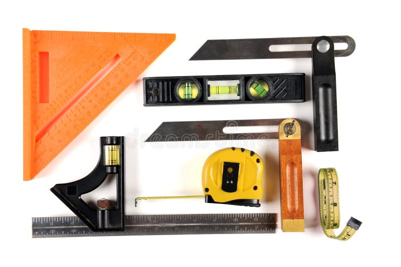 Measurement Tools stock image. Image of ruler, length - 14096621