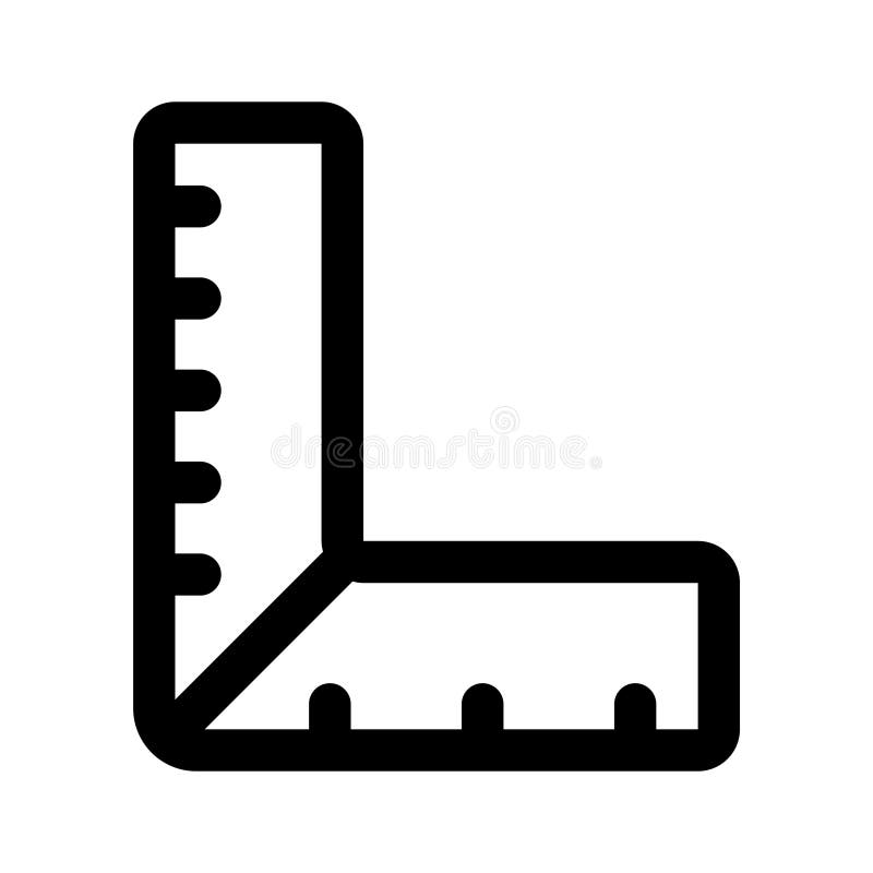 Measurement Tools, Ruler Vector Design in Trendy Style Stock Vector ...