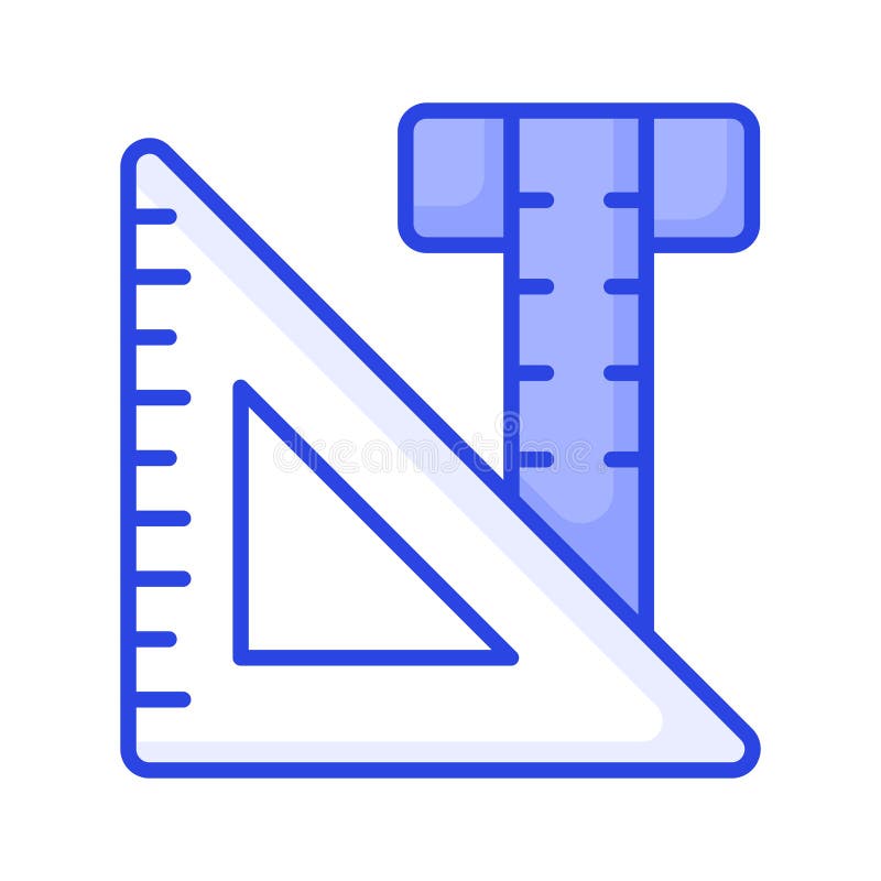 Measurement Tools, Rulers Vector Design in Trendy Style Stock Vector ...