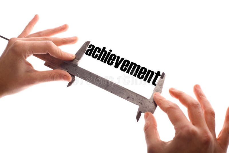 Measuring achievement stock photo. Image of abstract - 51512832