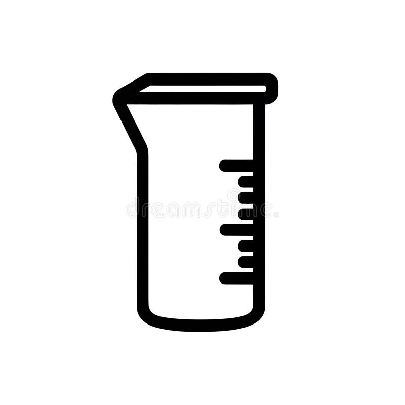 Measuring Beaker Icon Stock Illustrations – 4,465 Measuring Beaker Icon ...