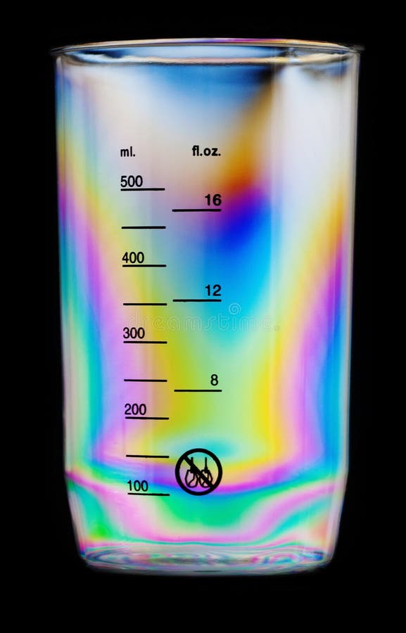 Measuring jug or beaker stock image. Image of bowl, graduated - 33865471