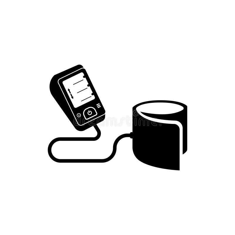 Measuring Blood Pressure Icon Symbol,illustration Design Template Stock ...