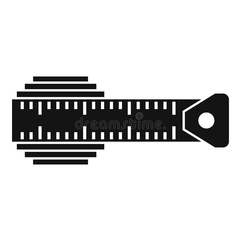 Measuring Centimeter Icon, Simple Style Stock Vector - Illustration of ...