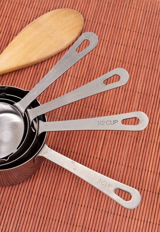 Measuring Cup Handles stock photo. Image of education - 15343468