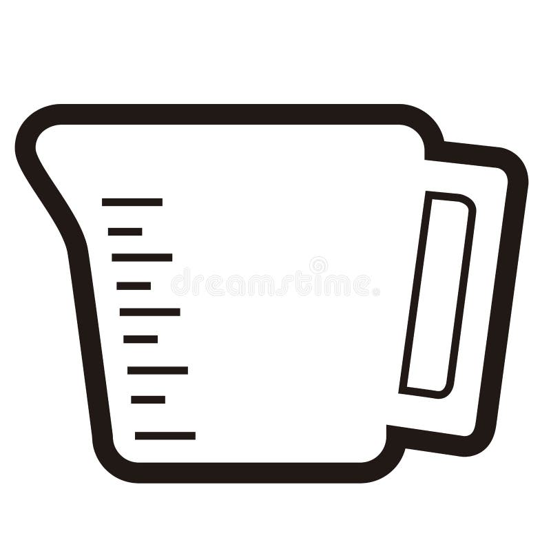 Measuring Cup Coloring Pages