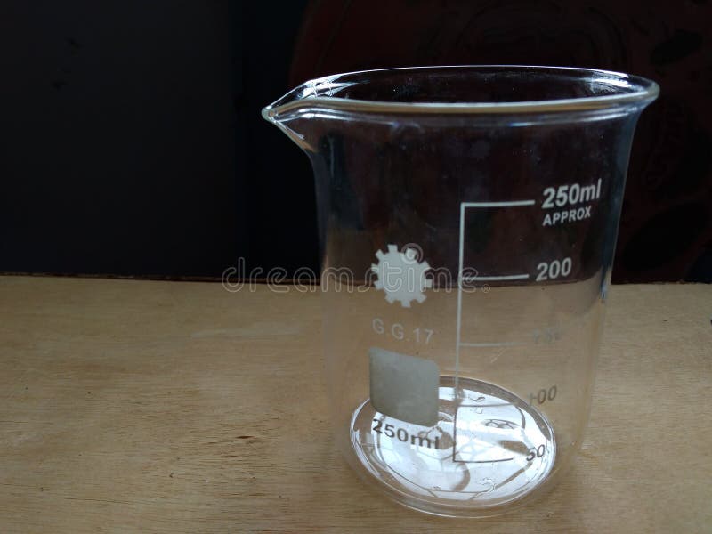 Measuring Cup Used in the World of Natural Science Stock Photo - Image ...