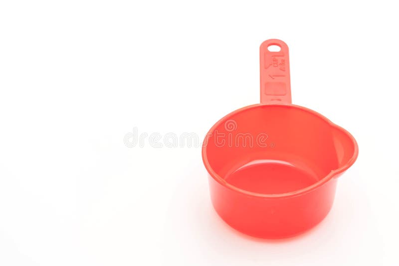 Measuring Cup on White Background Stock Image - Image of group ...