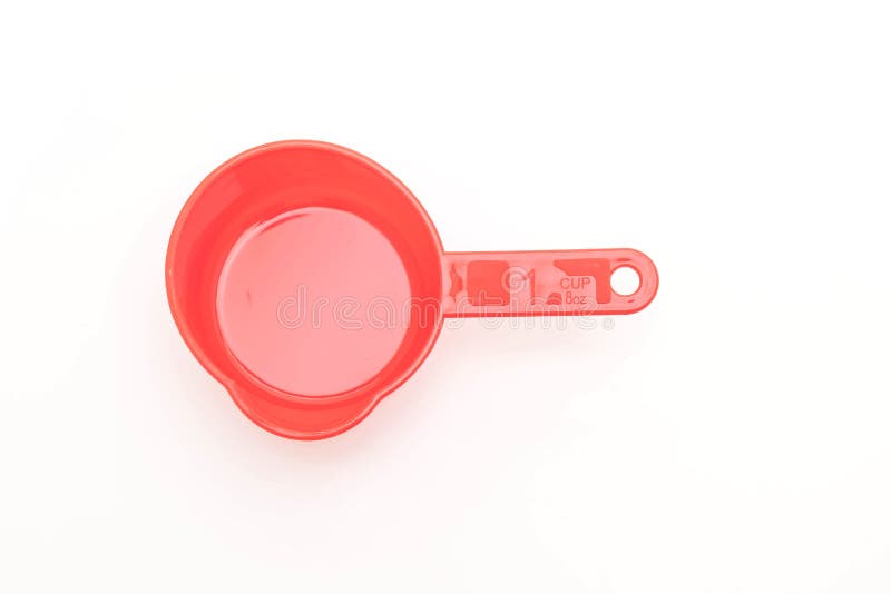 Measuring Cup on White Background Stock Photo - Image of group ...