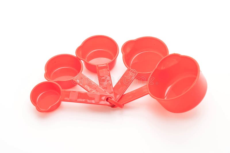 Measuring Cup on White Background Stock Photo - Image of prepare ...