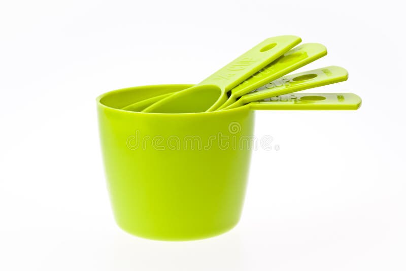 Measuring Cups stock image. Image of preparing, four - 21813555